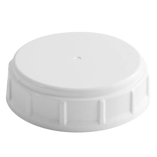 63-485 White Buttress Caps w/ HIS Liner - Aaron Packaging, Inc.