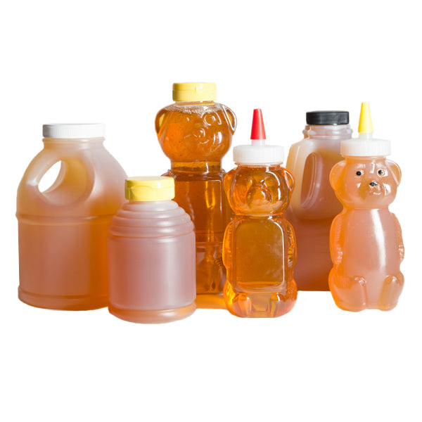 Buy Plastic Honey Bear Bottles and Containers | Aaron Packaging