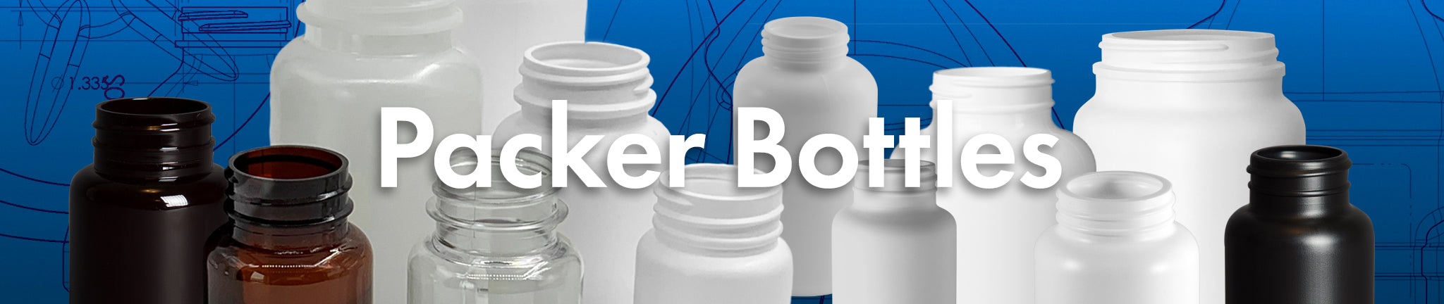 Plastic Packer Bottles Wholesale - Aaron Packaging, Inc.