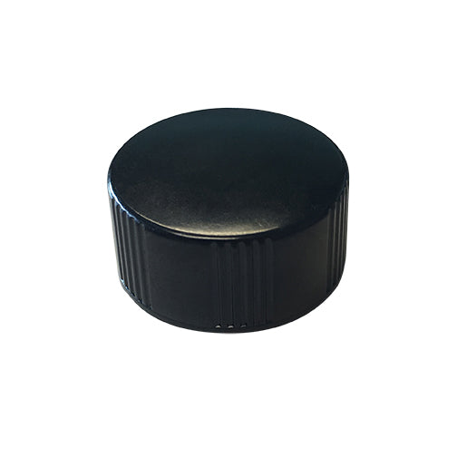 20-400 Black Phenolic Cap w/ Poly-Seal Cone Liner