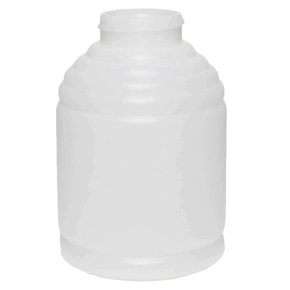 12 oz. Natural HDPE Skep Plastic Honey Bottles (38-400)