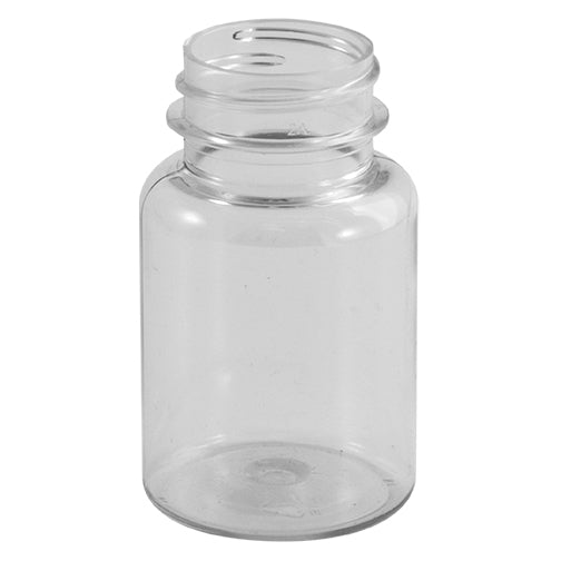 75cc Clear PET Plastic Packer Bottles (33-400)