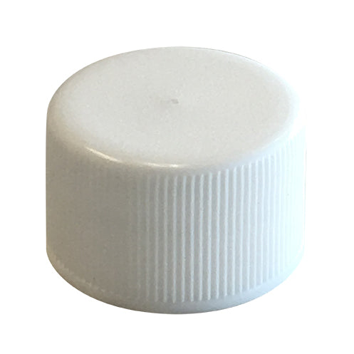 20-410 White Ribbed Caps w/ F-217 Sureseal Foam Liner